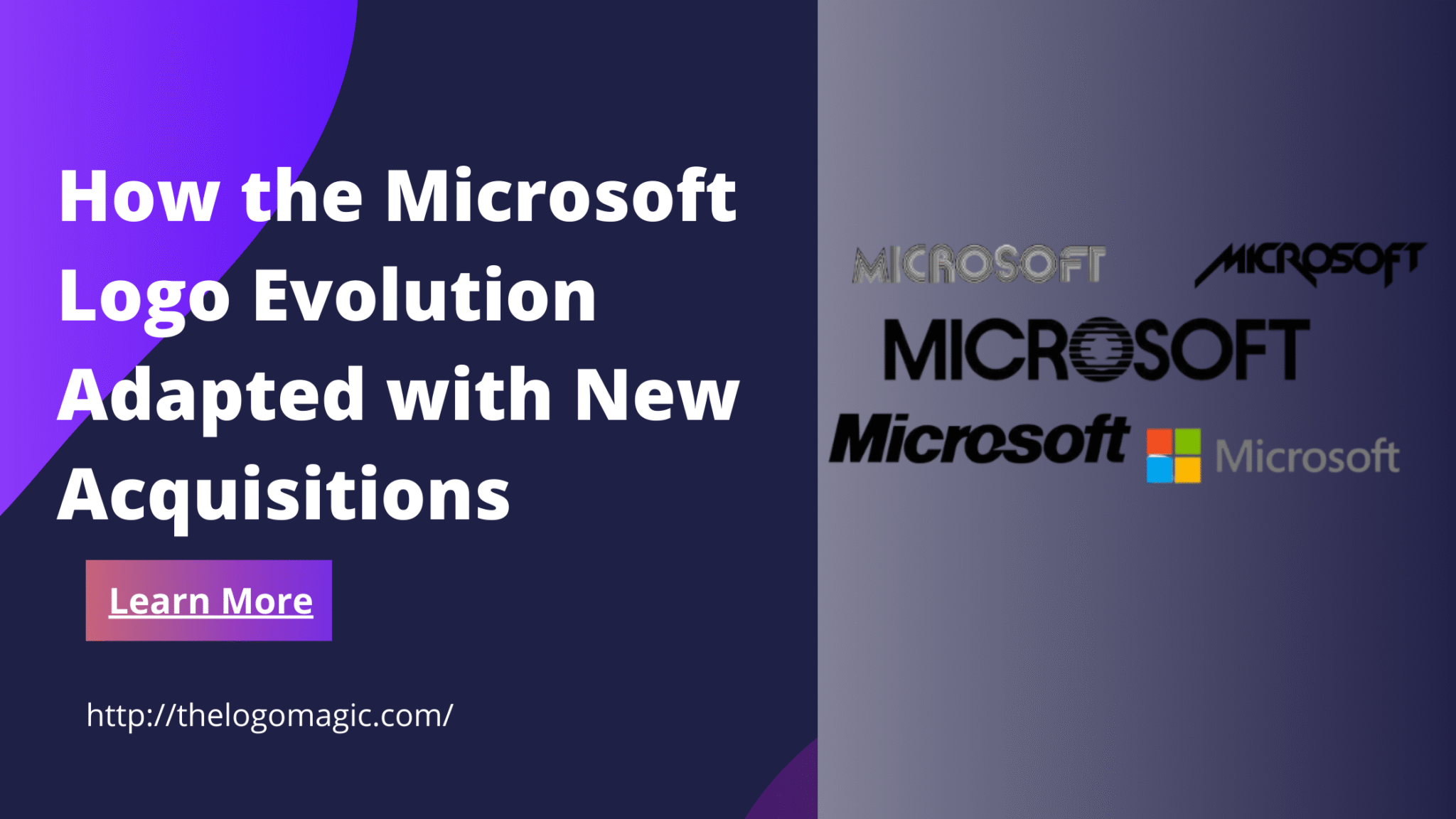 Microsoft Logo Evolution: Impact of Key Acquisitions